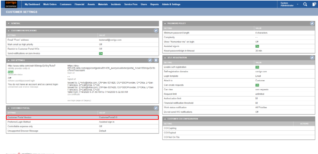Corrigo Enterprise 9 - Customer Portal - Enabling Translation