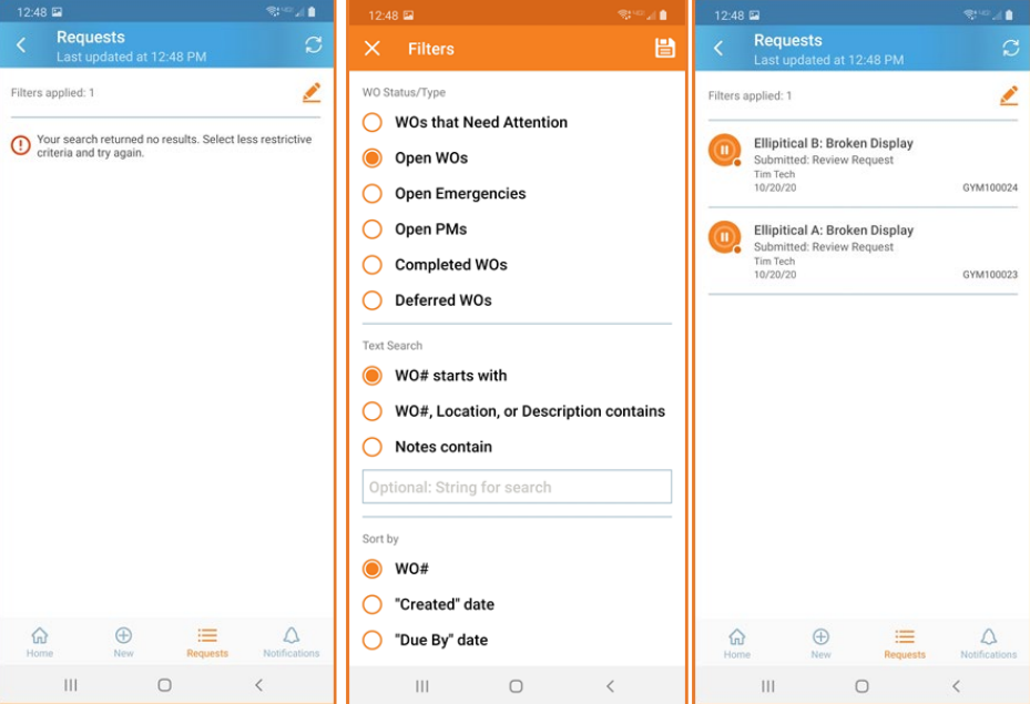 Corrigo Enterprise 9 - Customer Portal - CP3 Mobile App (Android)