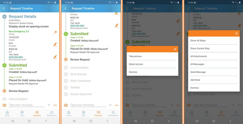 Corrigo Enterprise 9 - Customer Portal - CP3 Mobile App (Android)