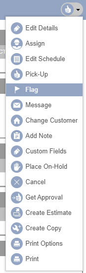 Corrigo Enterprise 9 - Work Orders - Flag Management