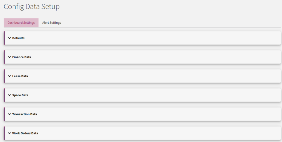 Azara - Client Settings - Configuration Data Management