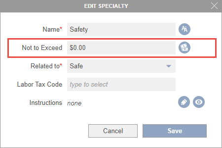 Corrigo Enterprise 9 - Work Orders - NTE Logic