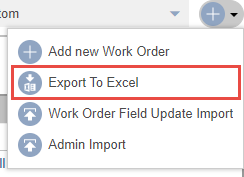 Corrigo Enterprise 9 - Work Orders - List Views