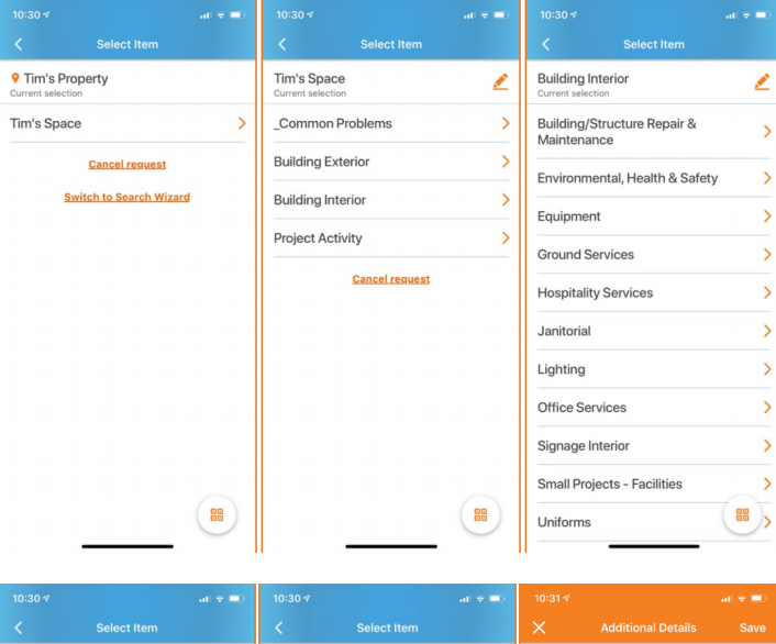 Corrigo Enterprise 9 - Customer Portal - CP3 Mobile App (Apple)