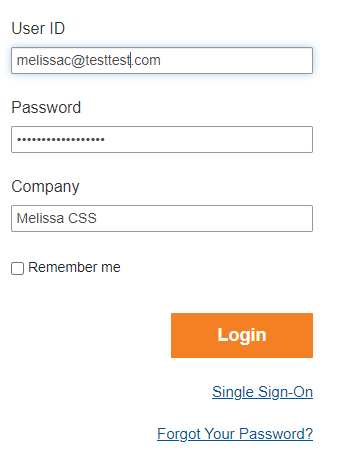 Corrigo Enterprise 9 - Logging In