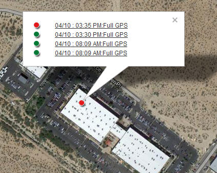 FSM - Mobile App - GPS Location Fixes & Information
