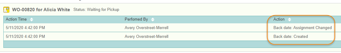 FSM - Work Orders - How to Backdate a Work Order