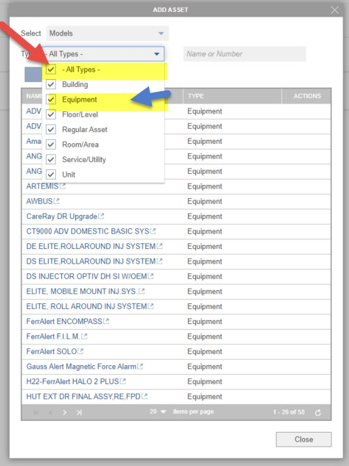 Corrigo Enterprise 9 - Assets/Knowledge Base - Adding Assets to ...