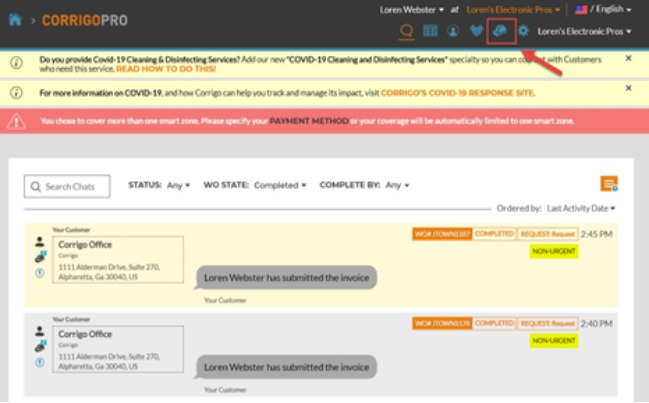 CorrigoPro - Users/Cru - Management