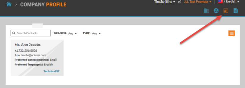 CorrigoPro - Company Profile - Managing Company Information