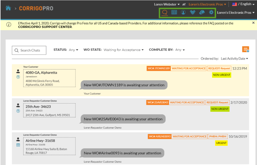 CorrigoPro - Connection/Registration - Register/Account Setup