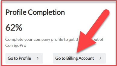 CorrigoPro - Membership/Billing - Billing Receipts