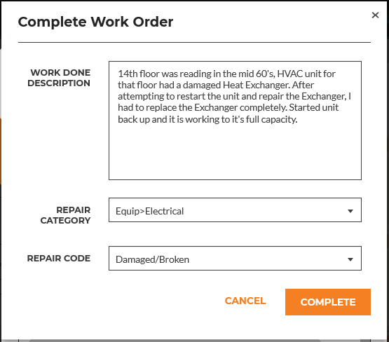 CorrigoPro - Work Orders/CruChats - How To Manage a Work Order