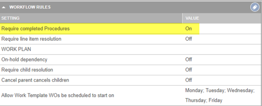 Corrigo Enterprise 9 - Procedures - Management
