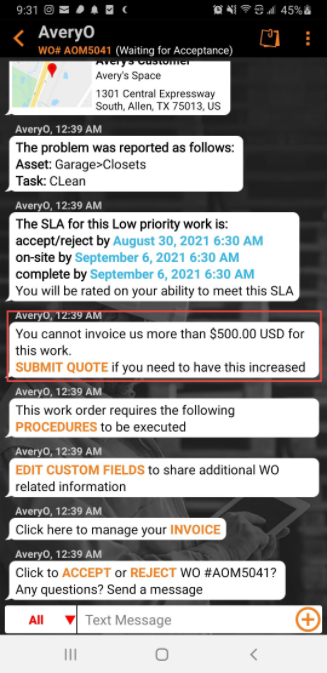 CorrigoPro - Mobile App - How To Manage a Work Order