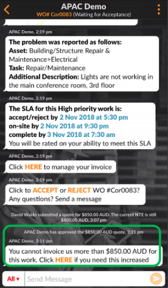 CorrigoPro - Mobile App - How To Manage a Work Order