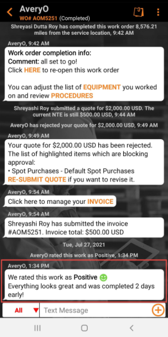 CorrigoPro - Mobile App - How To Manage a Work Order