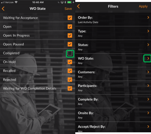 CorrigoPro - Mobile App - How To Manage a Work Order