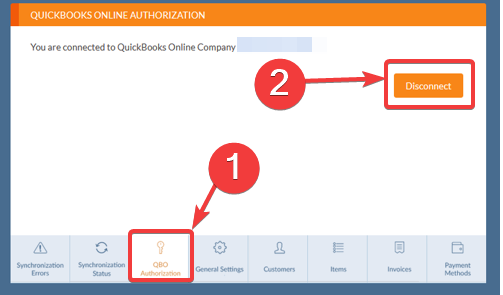 FSM - Sync - Disconnecting and Reconnecting the Sync with QBO