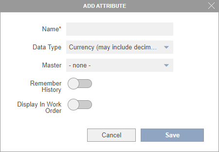 Corrigo Enterprise 9 - Assets/Knowledge Base - Creating Attributes