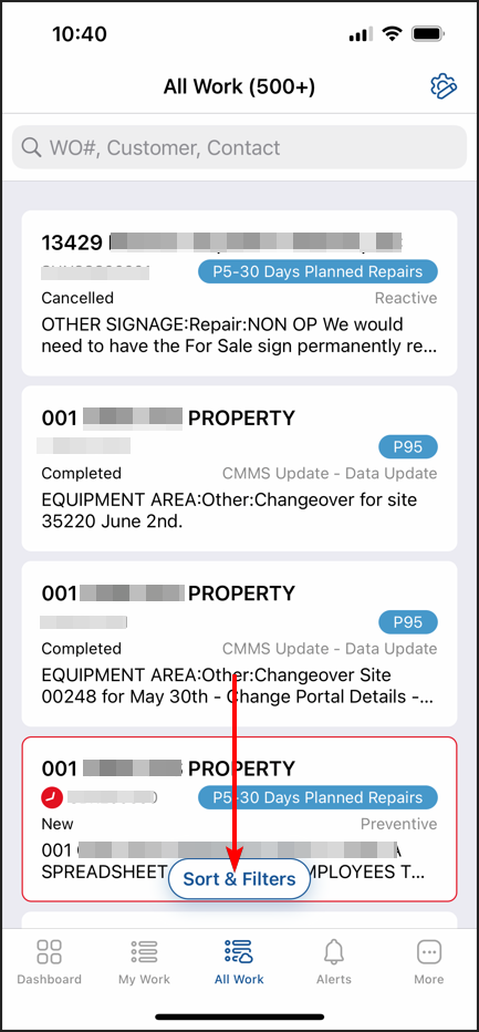Corrigo Enterprise 9 - New Mobile App - Creating Views
