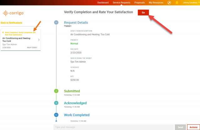 Corrigo Enterprise 9 - Customer Portal - 3.0 (Desktop)