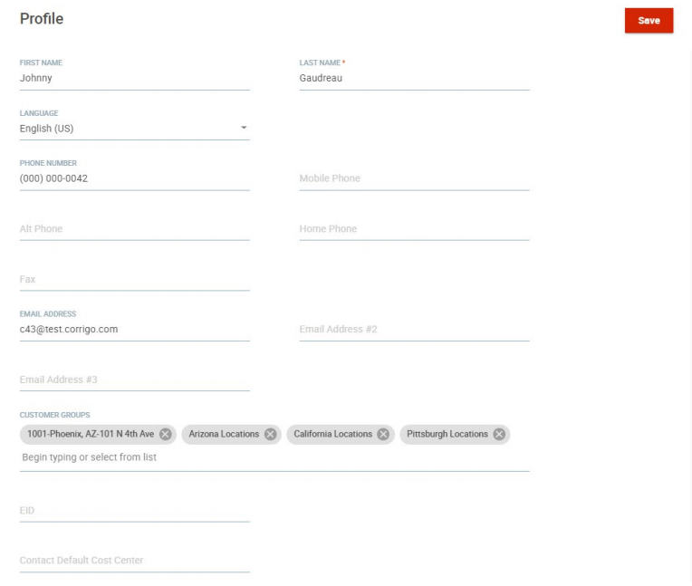 Corrigo Enterprise 9 - Customer Portal - 3.0 (Desktop)