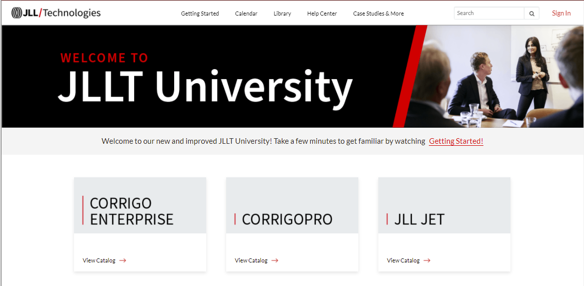 JLLT OneServiceCenter - MyPortal - Usage and Navigation