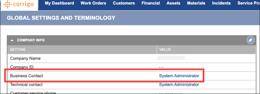 Corrigo Enterprise 9 - Work Orders - "Call Terminated Unexpectedly ...