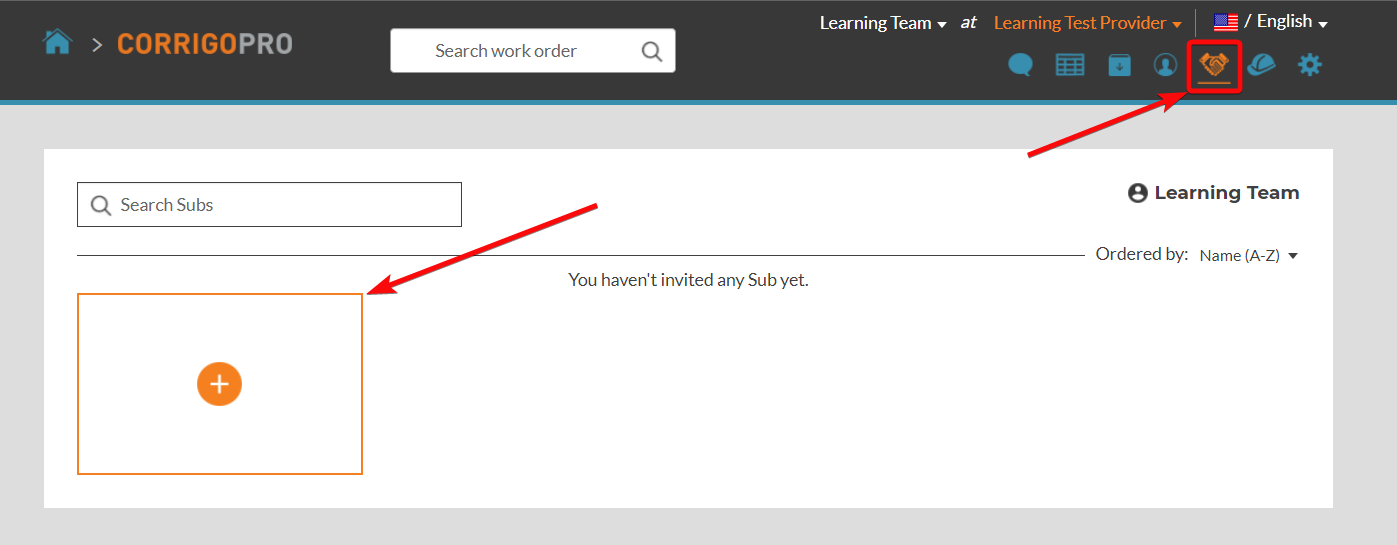 CorrigoPro - Users/Cru - User, Cru and Subcontractor Settings