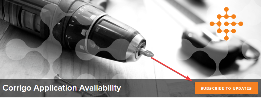 Subscribing/Unsubscribing to the Corrigo Status Page