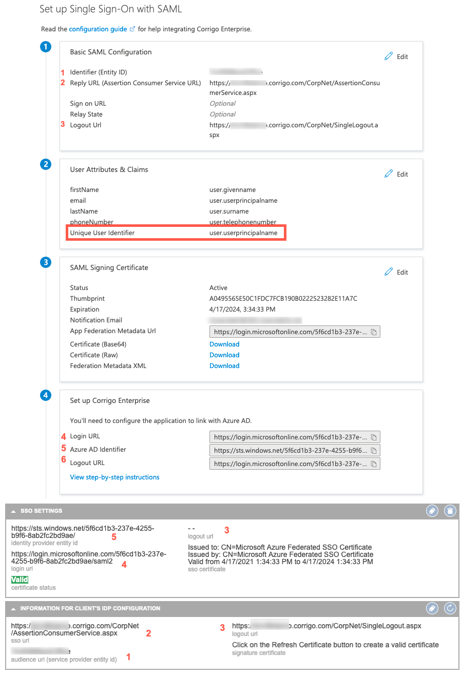 Corrigo Enterprise 9 - SSO - Configuration