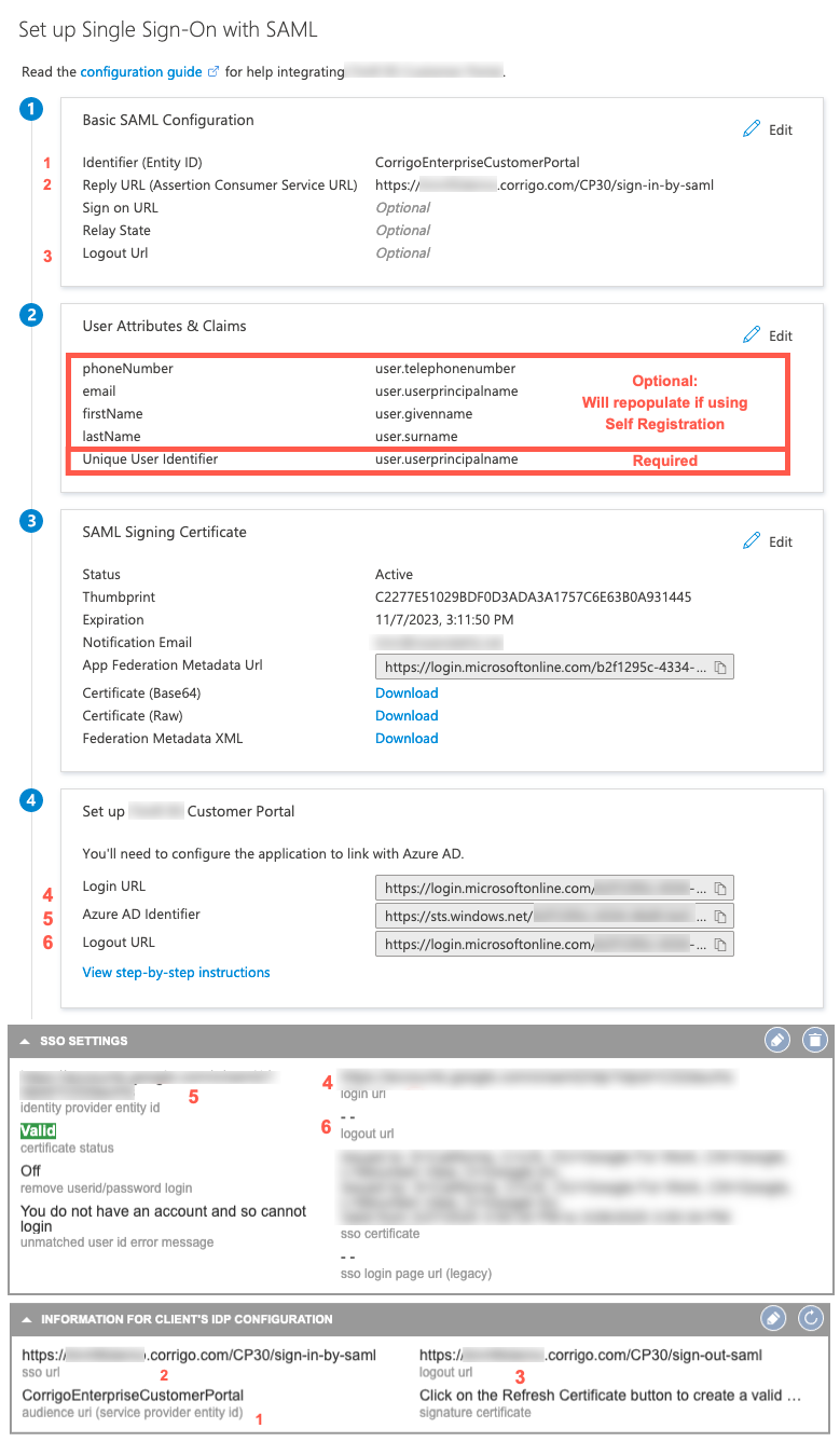 Corrigo Enterprise 9 - SSO - Configuration for Customer Portal 3 (CP3)