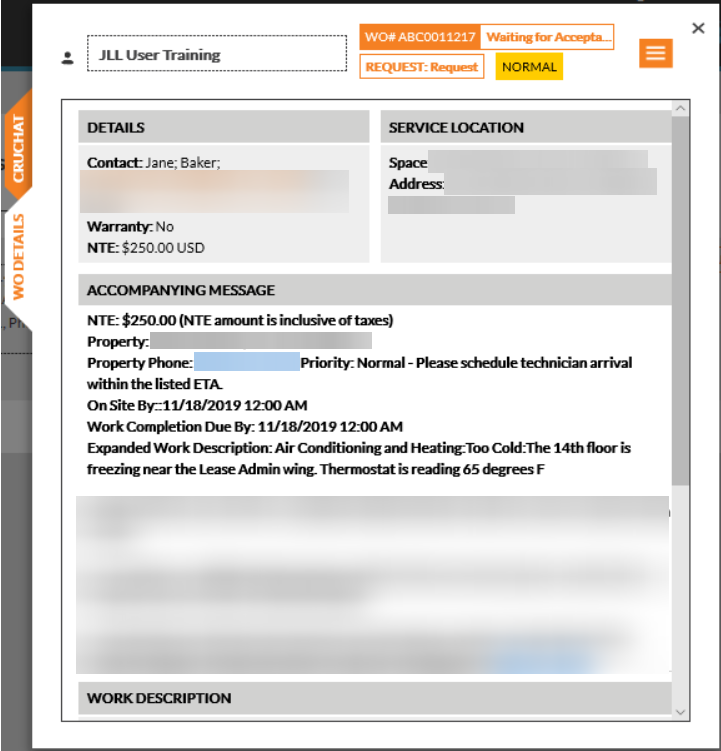 CorrigoPro - Work Orders/CruChats - How To Manage a Work Order