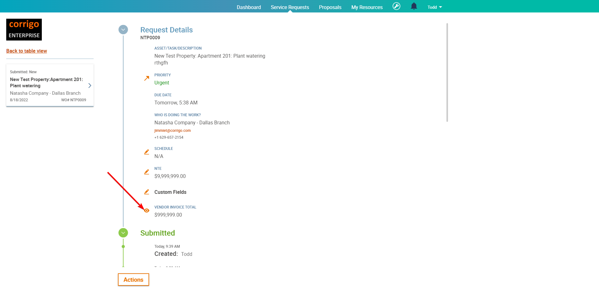 Corrigo Enterprise 9 - Customer Portal - 3.0 (Desktop)
